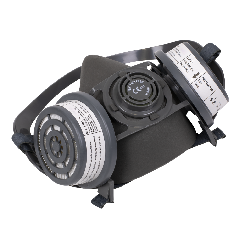 Half Mask with P3R Filter Cartridges - Huttie