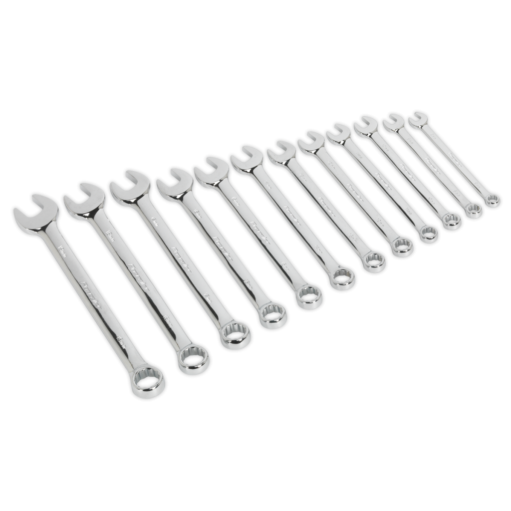 Combination Spanner Set 12pc Metric Huttie