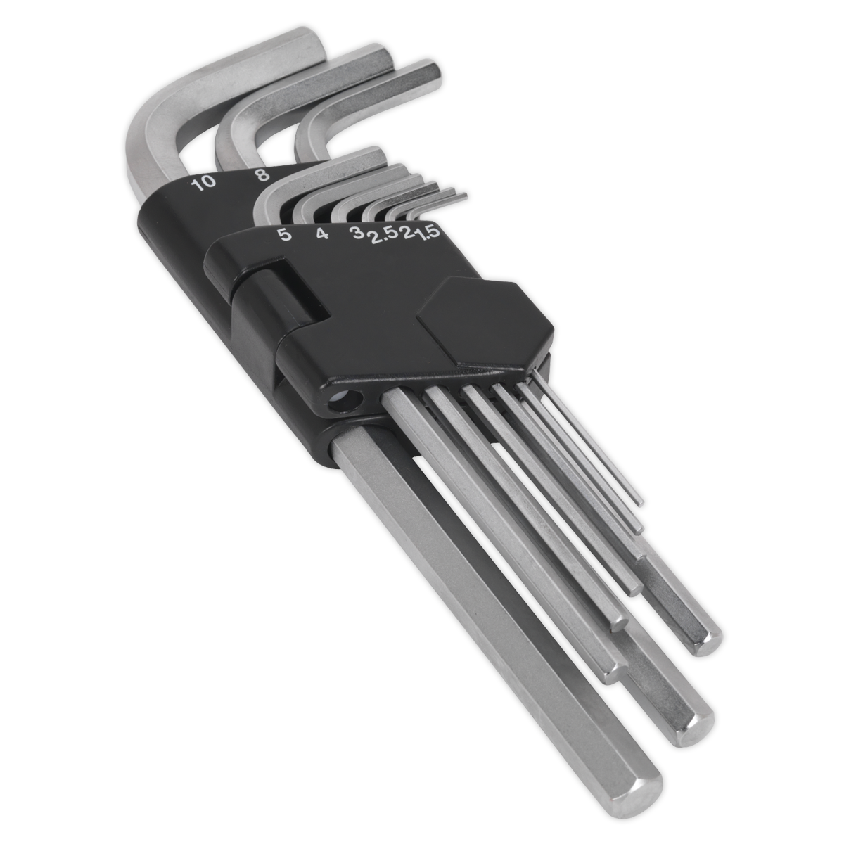 Hex Key Set 9pc Long Metric Huttie
