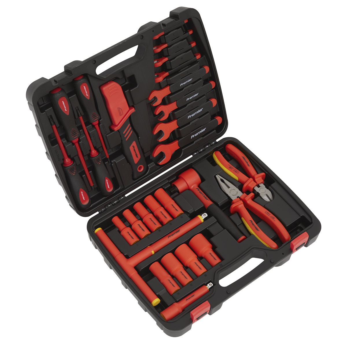1000V Insulated Tool Kit 27pc VDE Approved Huttie 1000V Insulated Tool Kit 27pc VDE Approved Huttie