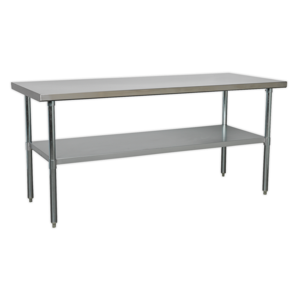 Stainless Steel Workbench 1 8m Huttie stainless-steel-workbench-1-8m-huttie