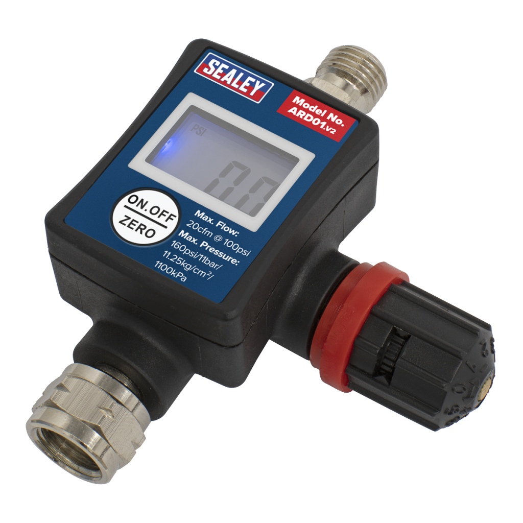 On-Gun Digital Pressure Regulator/Gauge - Huttie