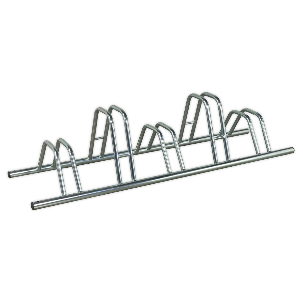Bicycle Rack 5 Bicycle Dual Height Huttie Bicycle Rack 5 Bicycle Dual Height Huttie