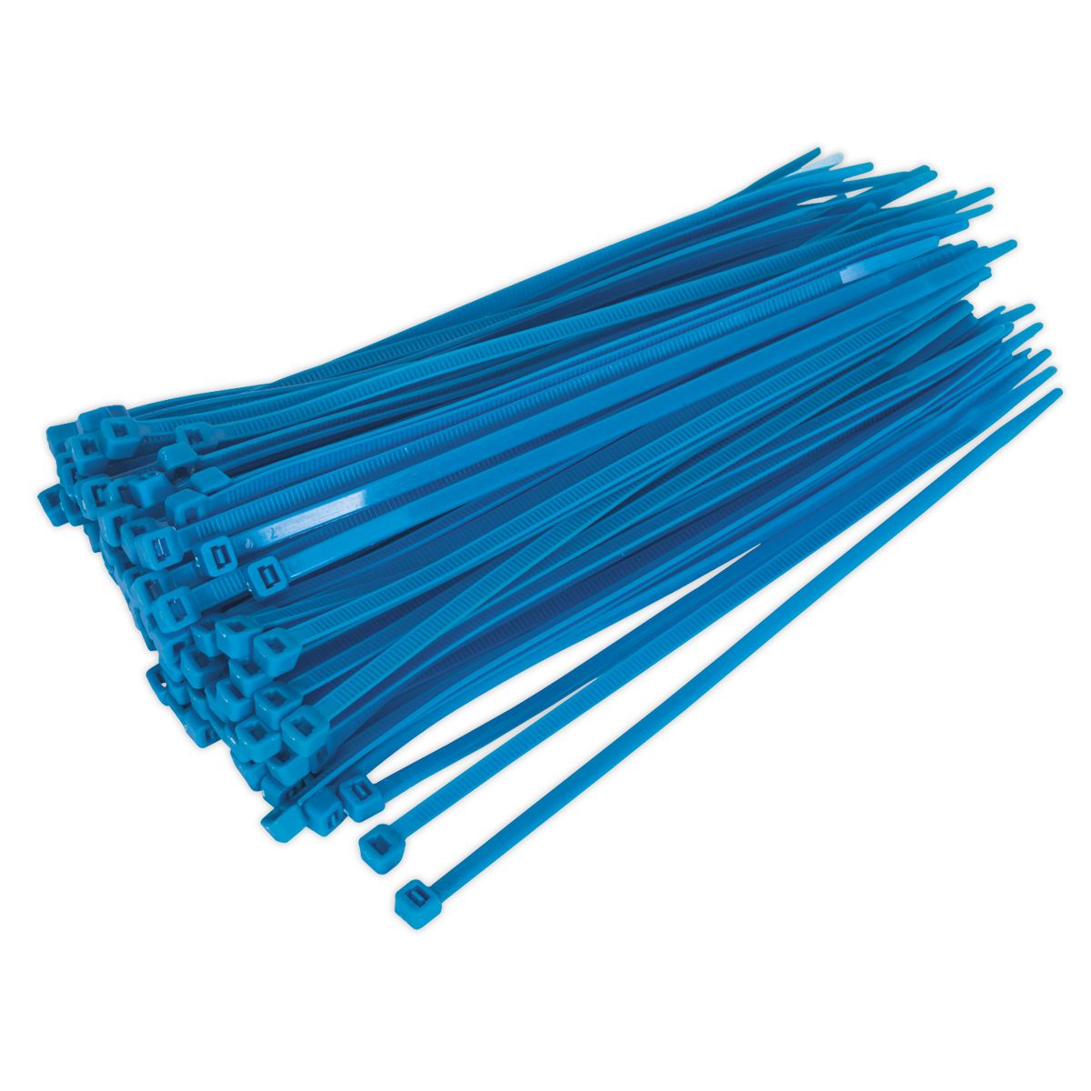Cable Tie 200 X 4 8mm Blue Pack Of 100 Huttie