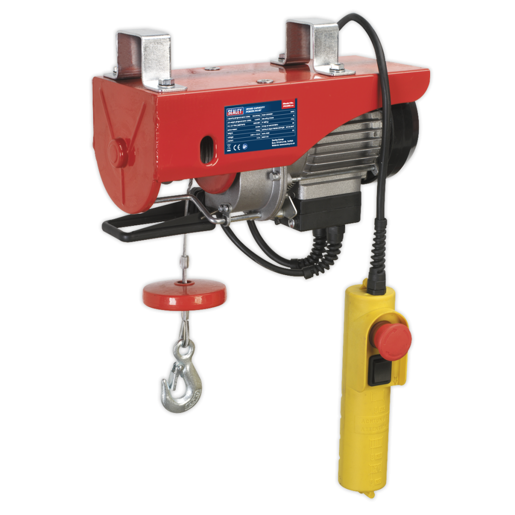 Power Hoist 230V/1ph 250kg Capacity - Huttie