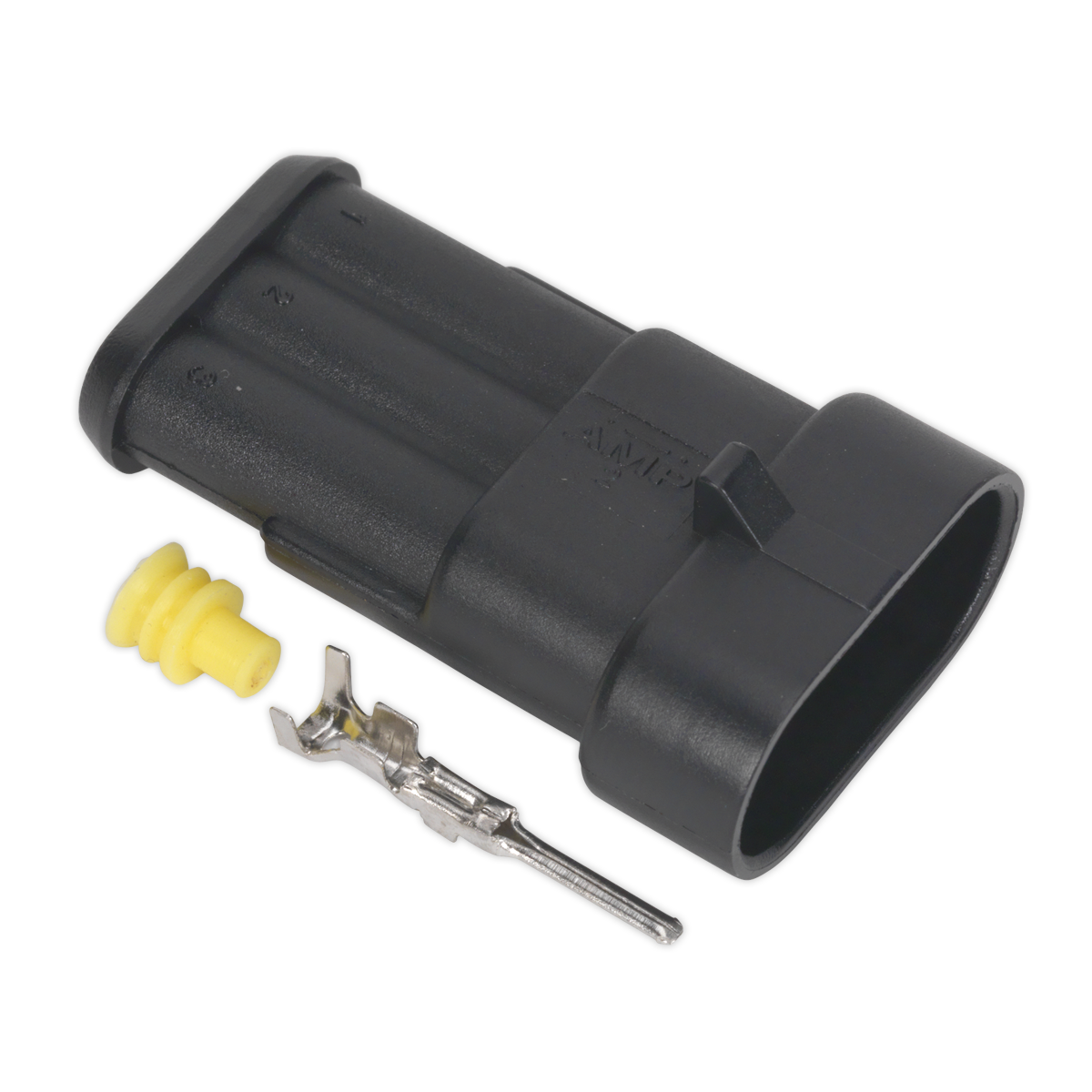 Superseal Male Connector 3 Way Pack Of 5 Huttie