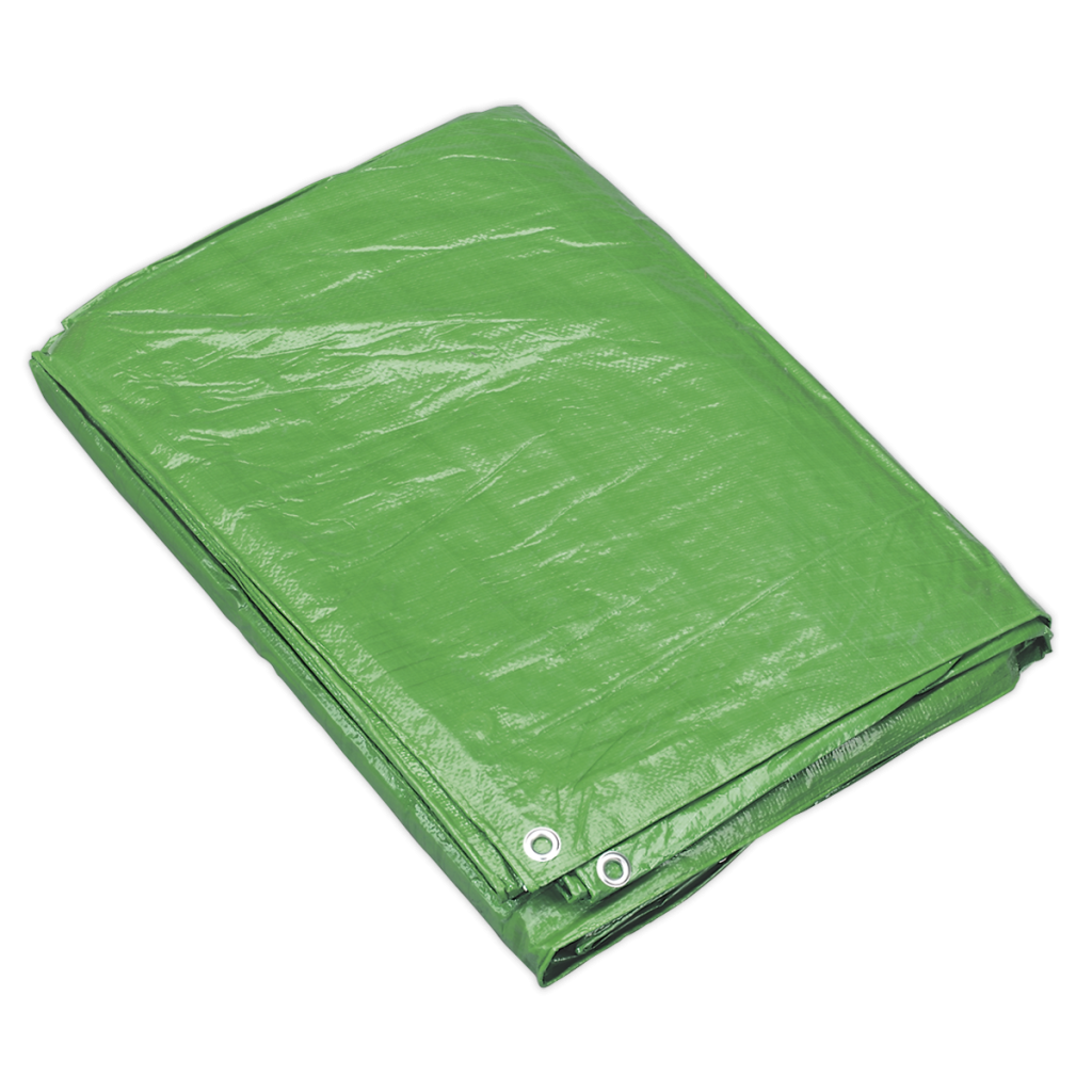 Tarpaulin 5 49 X 7 32m Green Huttie Tarpaulin 5 49 X 7 32m Green Huttie