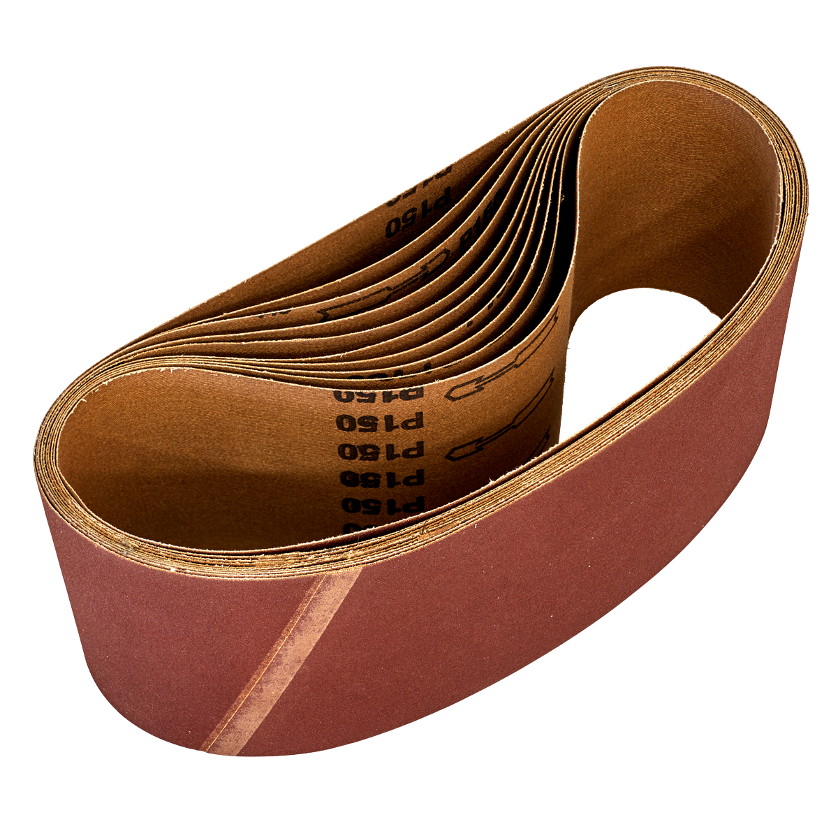 Sanding Belt 100 X 620mm 150Grit Pack Of 10 Huttie